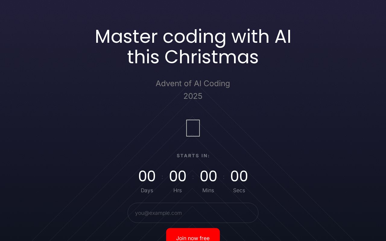 Advent of AI Coding
